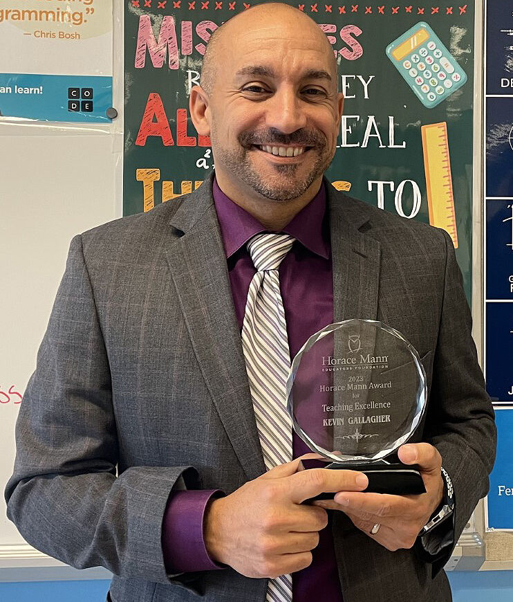 Gallagher garners national award for teaching excellence - The Almanac